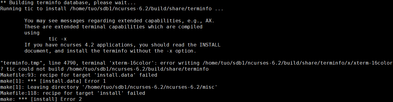 ncurses库移植到arm平台_inux的ncurses源码的移植(基于arm64)-CSDN博客