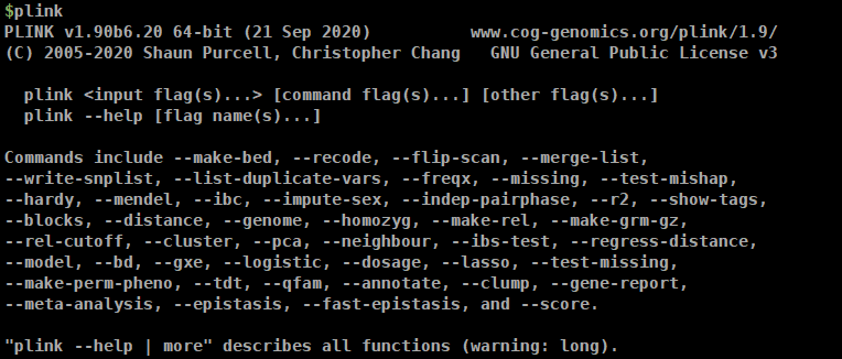 linux上安装Plink - 灰信网（软件开发博客聚合）