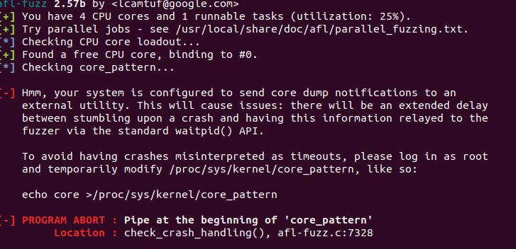 AFL-FUZZ使用笔记（1）_afl fuzz-CSDN博客