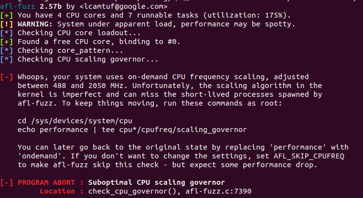AFL-FUZZ使用笔记（1）_afl fuzz-CSDN博客