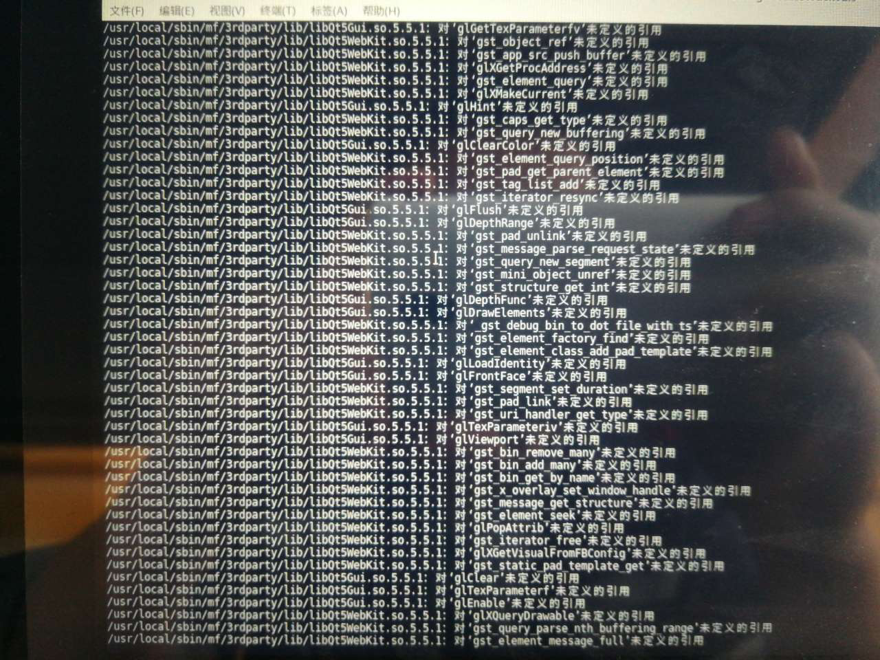 编译安装g2o 遇到错误 Usr Lib X86 64 Linux Gnu Libegl So 程序员大本营