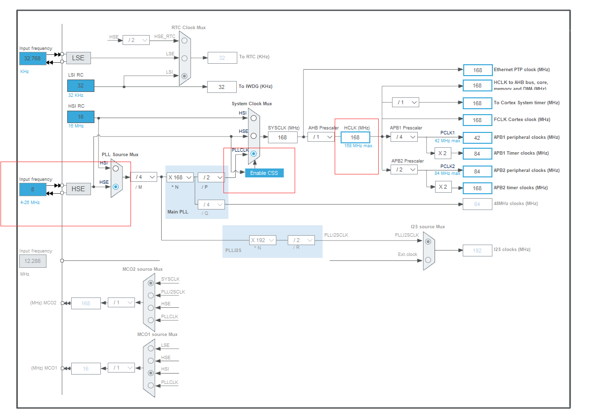（RT-Thread Studio结合STM32CubeMX） 给STM32 配置系统时钟（使用外部晶振）_stm32外部晶振查看-CSDN博客