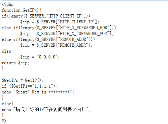 CTF-Web27（涉及请求头伪造--基础）_ctf常用伪造ip-CSDN博客