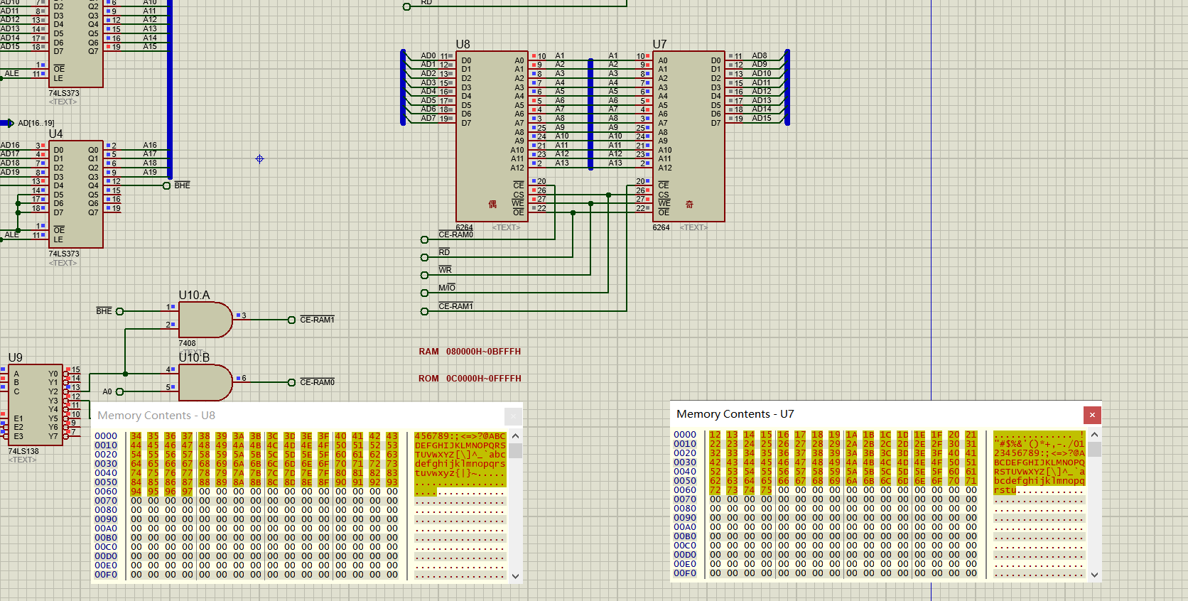 【微机原理作业】8086存储器读写实验_实验八 8086 与存储器实验-CSDN博客