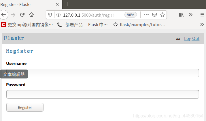 Flask登录注册界面美化flaskadmin界面美化 Csdn博客
