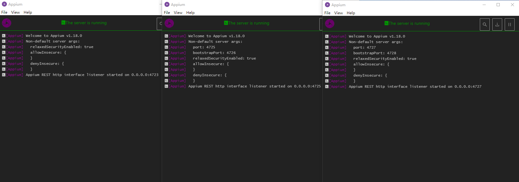 Python+Appium同时控制多个Android模拟器_appium同时连接多个模拟器-CSDN博客