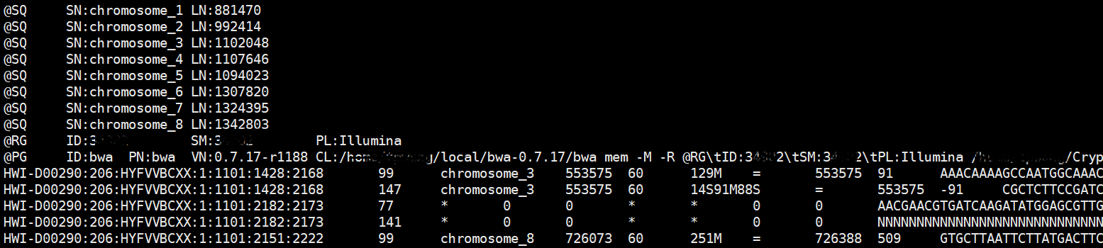 SAM/BAM文件格式_bam文件的第二列是什么意思?-CSDN博客