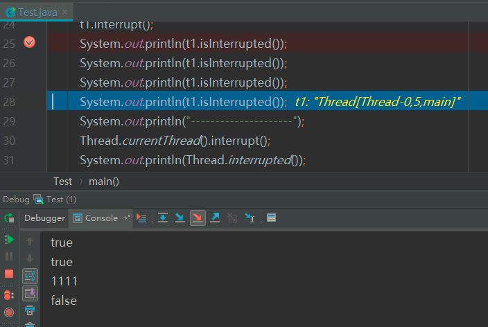 Thread类中的interrupt，interrupted以及isinterrupted区别thread Interrupt 