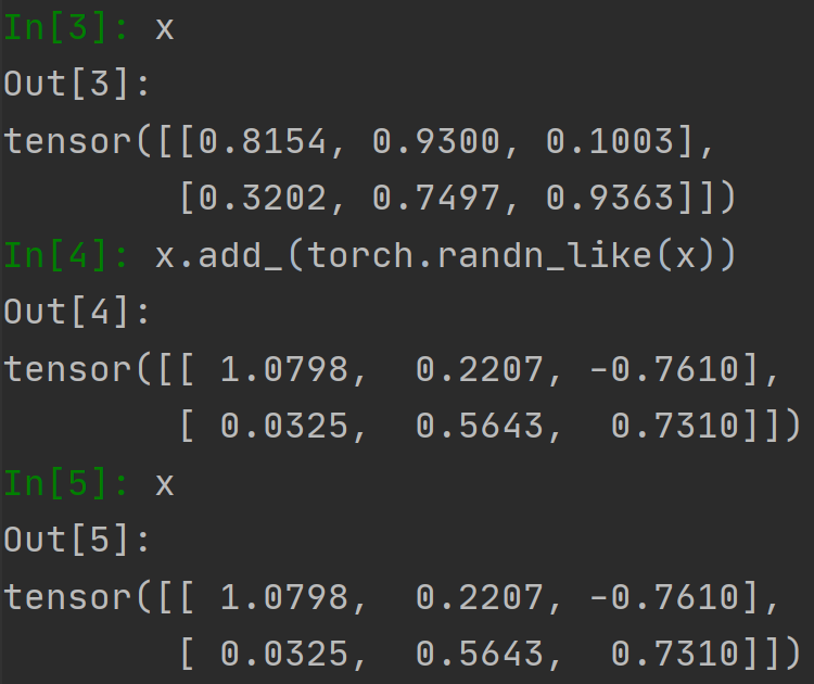 Pytorch入门之张量_runtimeerror: both arguments to matmul need to be -CSDN博客