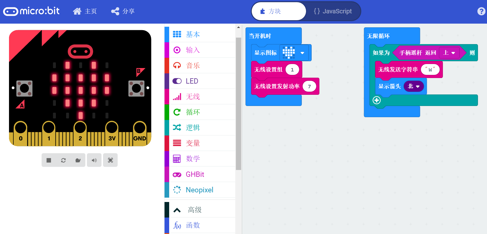 分享一款基于Micro Bit 的遥控小车的设计_micro:bit智能设计-CSDN博客