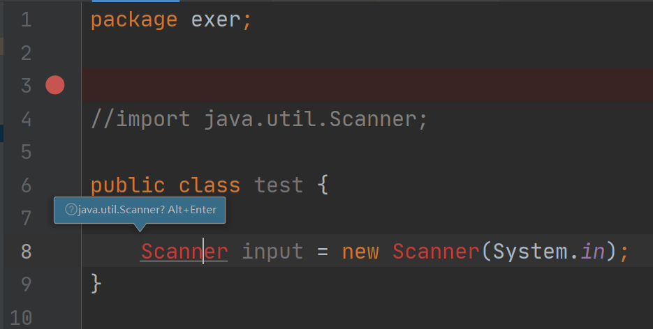 IntelliJ IDEA automatically imports the package shortcut - Programmer ...