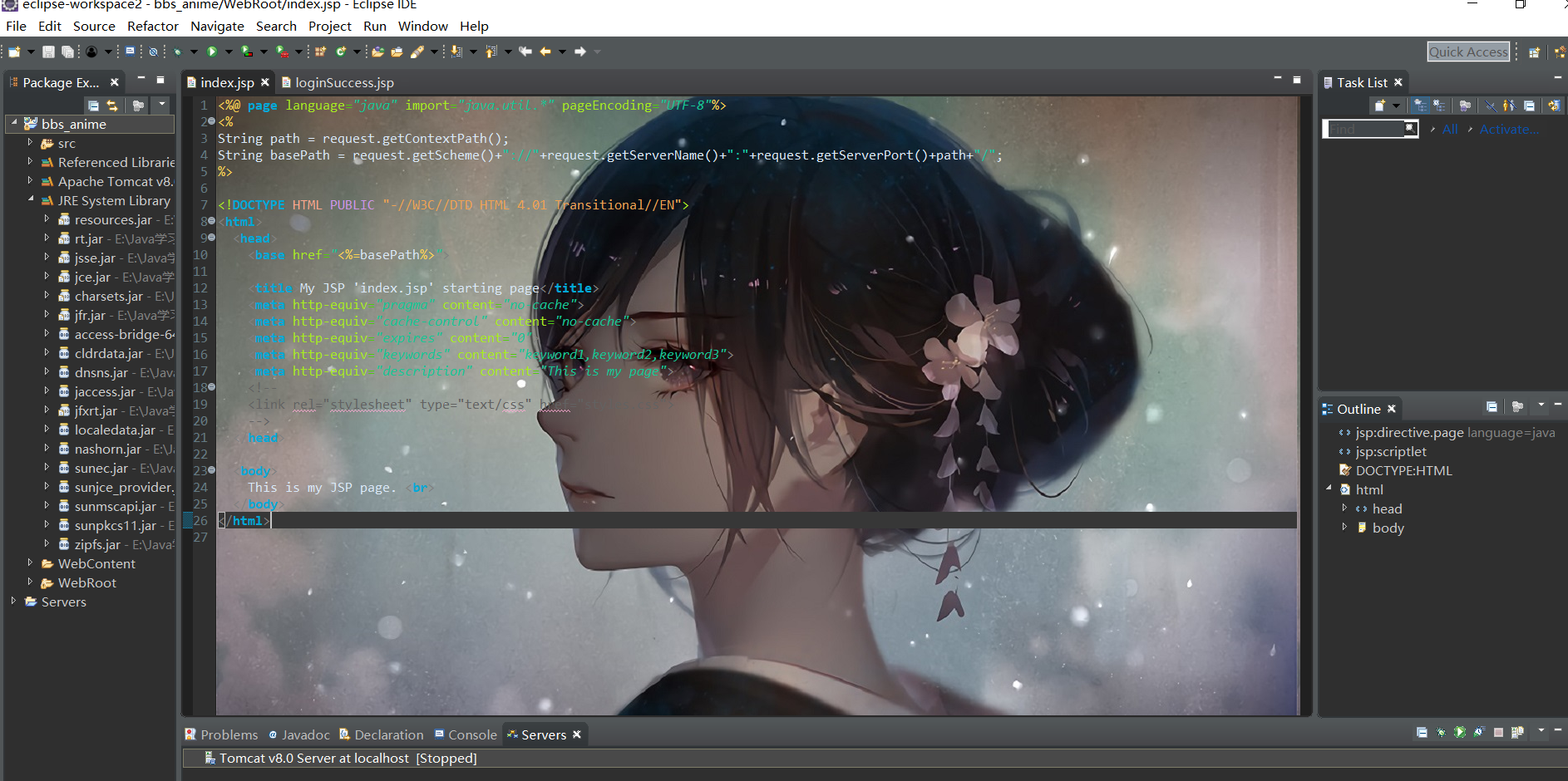 eclipse设置炫酷唯美背景图片_eclipse自定义背景图片-CSDN博客