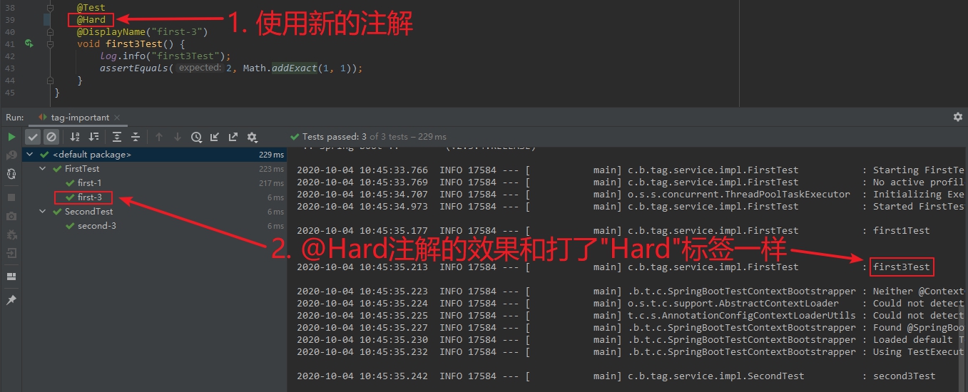 JUnit5学习之五：标签(Tag)和自定义注解_junit5 tag-CSDN博客