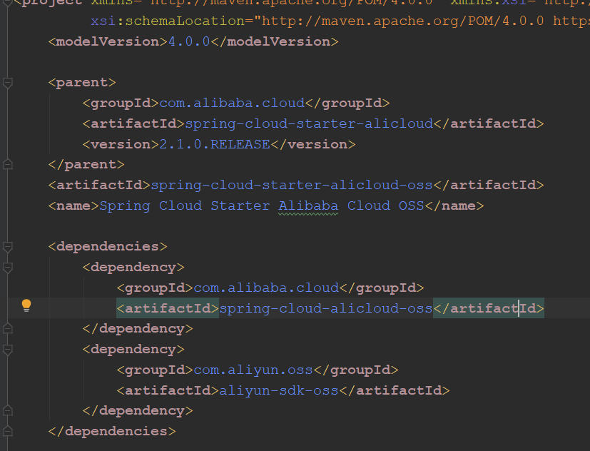 【个人记录】阿里云OSS简化依赖[spring-cloud-starter-alicloud-oss]-CSDN博客