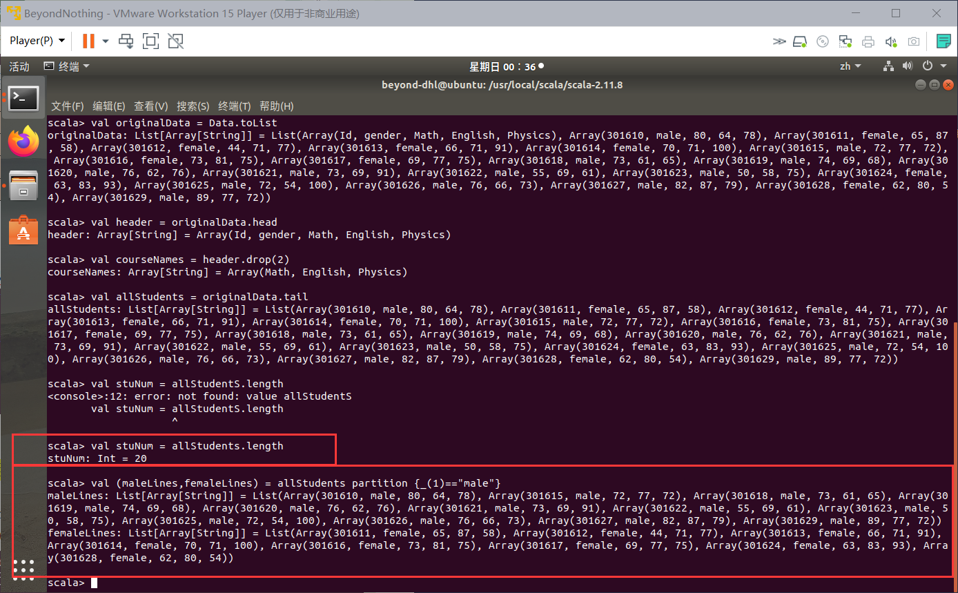 Spark And Scala Scala编程案例统计学生成绩scala实验一2 利用rdd和pairrdd学生信息统计 Csdn博客 