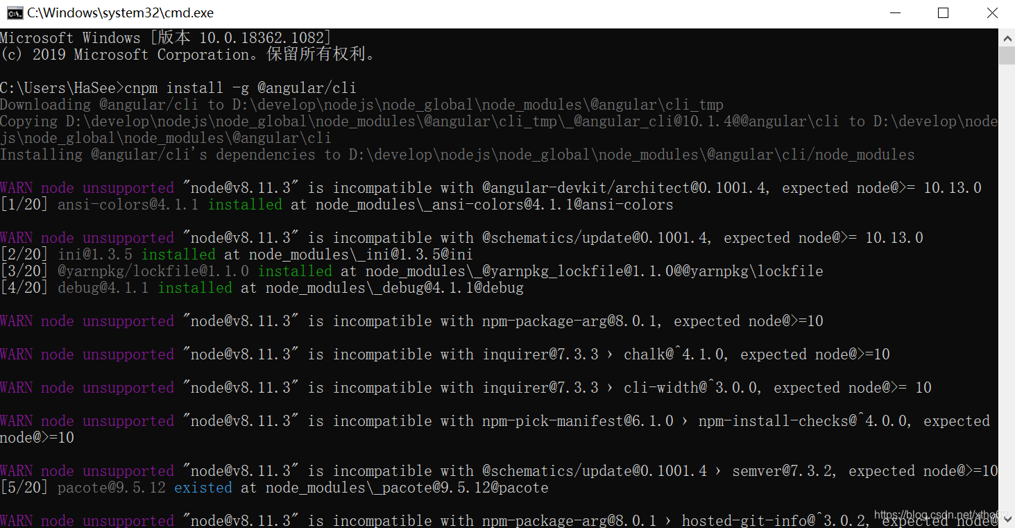 Angularcli脚手架安装如何查看angular环境是否安装好了 Csdn博客