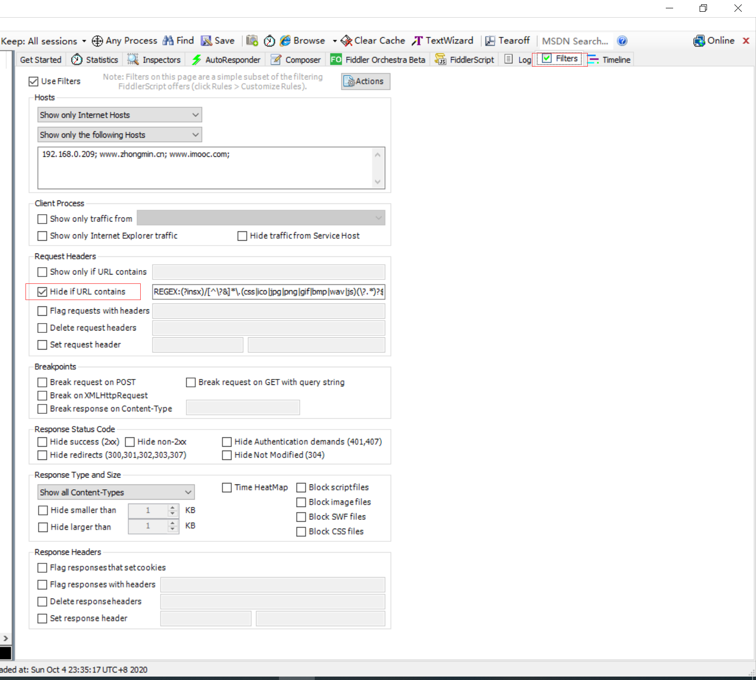 Fiddler如何设置过滤？_fiddle如何设置过滤-CSDN博客