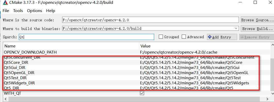 Qt5.14 OpenCv4.2.0 mingw 编译_opencv4.2 mingw730-CSDN博客