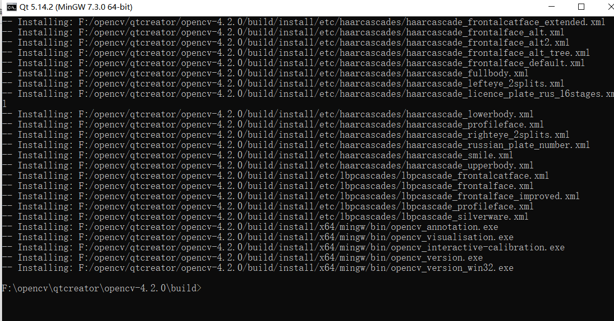 Qt5.14 OpenCv4.2.0 mingw 编译_opencv4.2 mingw730-CSDN博客