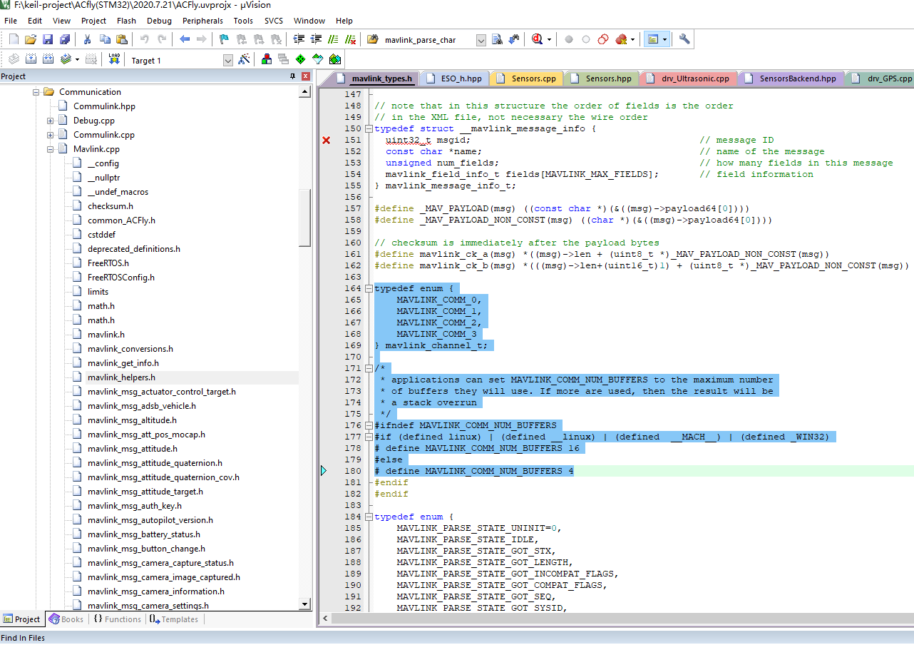 STM32下mavlink的使用个人总结（包含对ACfly里面mavlink的分析，包含接收T265的位置信息的二次开发教程）_mavlink stm32-CSDN博客