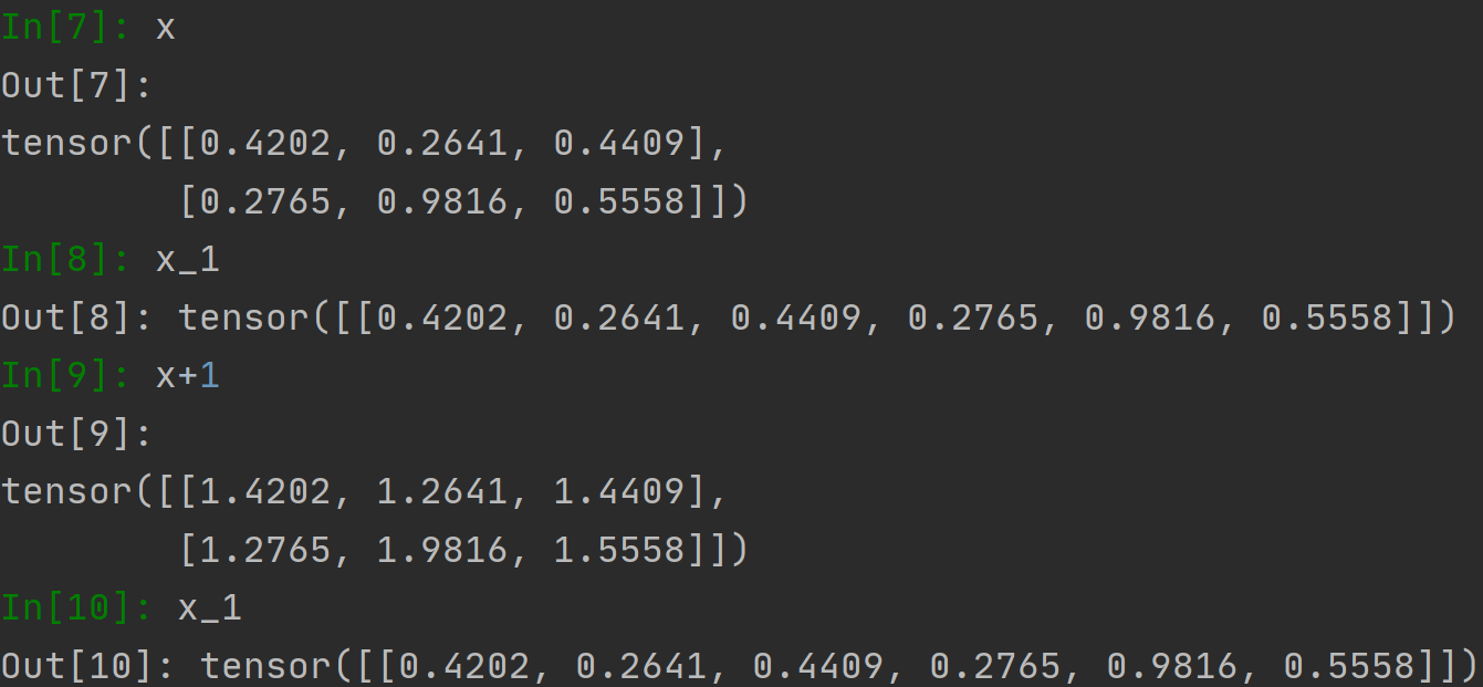 Pytorch入门之张量_runtimeerror: both arguments to matmul need to be -CSDN博客