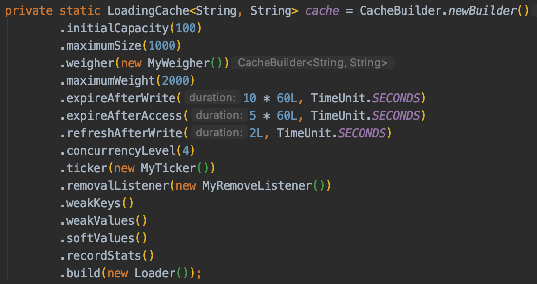Guava Cache：核心参数深度剖析和相关源码分析_guava cache maximumweight-CSDN博客