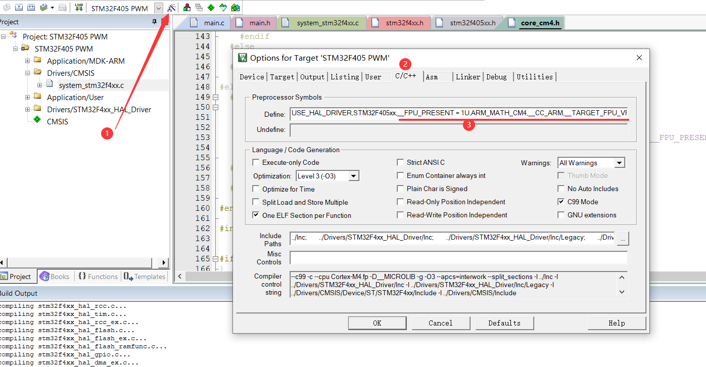 STM32F4+CubeMX+Hal库下使能FPU_stm32cubemx 怎么配置开启fpu-CSDN博客