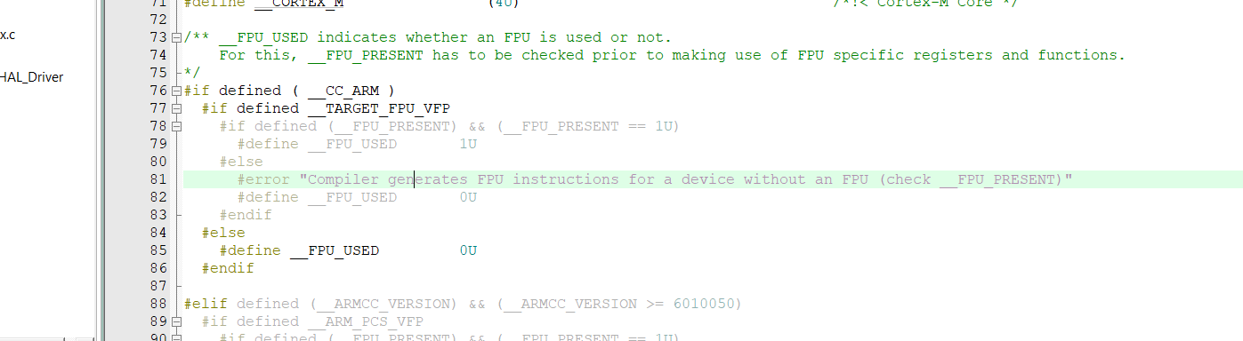 STM32F4+CubeMX+Hal库下使能FPU_stm32cubemx 怎么配置开启fpu-CSDN博客