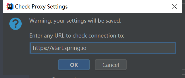 Initialization failed for ‘https://start.spring.io‘ Please check URL, network and proxy settings ...