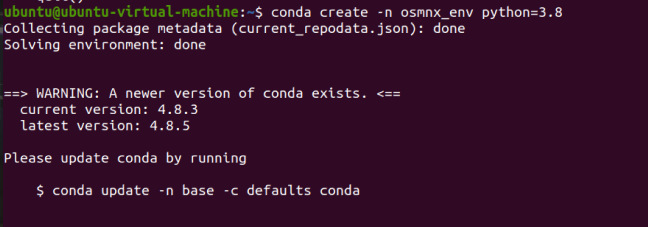 Linux环境下安装osmnx_linux安装osmnx-CSDN博客