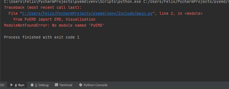 ModuleNotFoundError: No module named ‘PyEMD‘ 解决方法_modulenotfounderror: no module named 'pyemd-CSDN博客