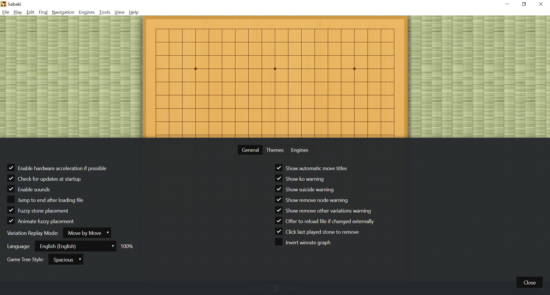 围棋GUI界面Sabaki的安装与使用_sabaki围棋-CSDN博客