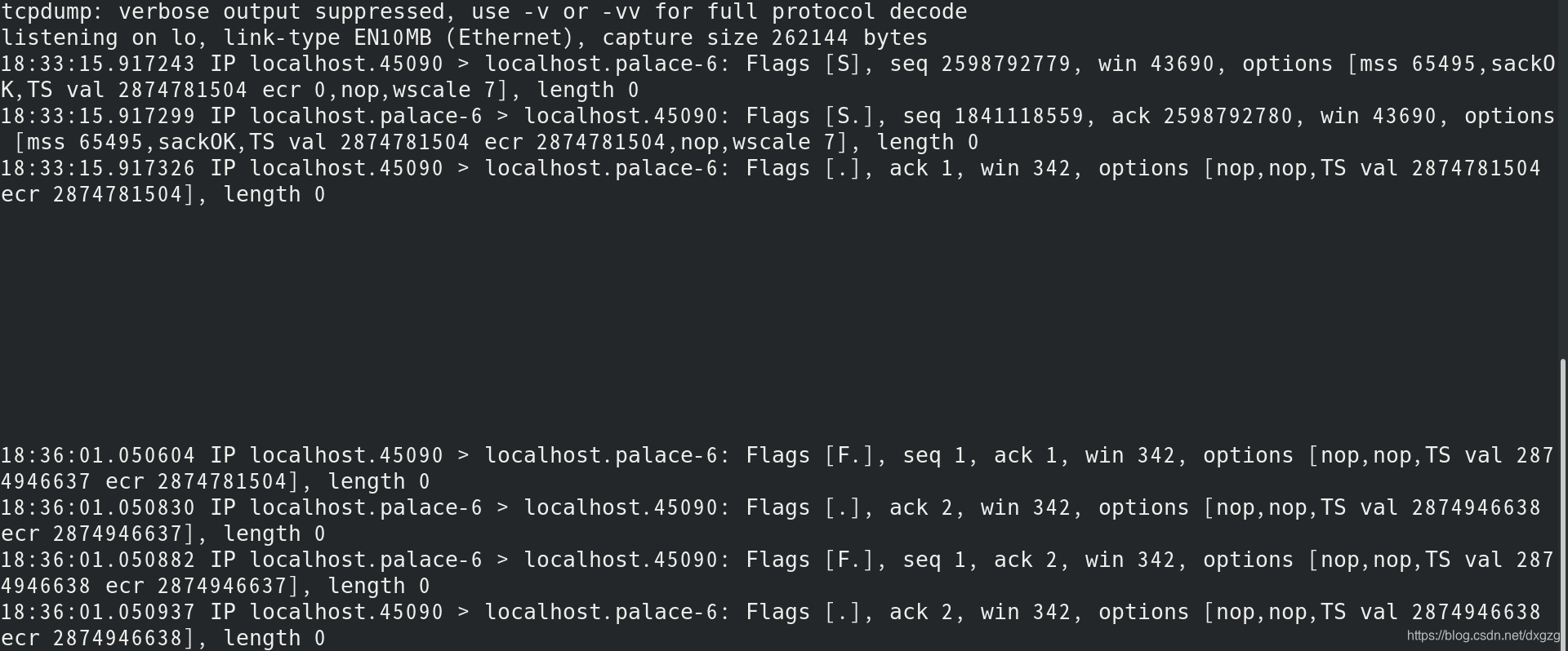 Tcpdump的使用,及tcpdump抓不到自己服务器的包(帧)——记录篇tcpdump Icmp 抓不到ping包 Csdn博客