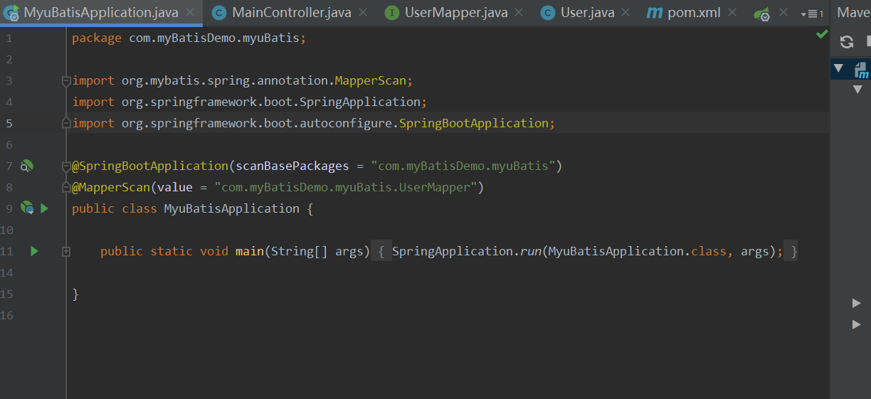 记录一下spring Boot使用mybatis时项目启动报错问题 Jason 维梦的博客 Csdn博客 Spring启动mybatis报错