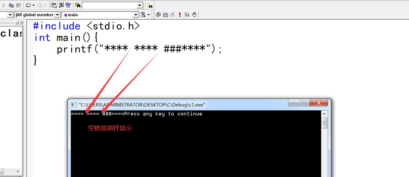 4.0 printf() 函数的打印应用 换行与制表位的显示_用printf绘图怎么抬行-CSDN博客