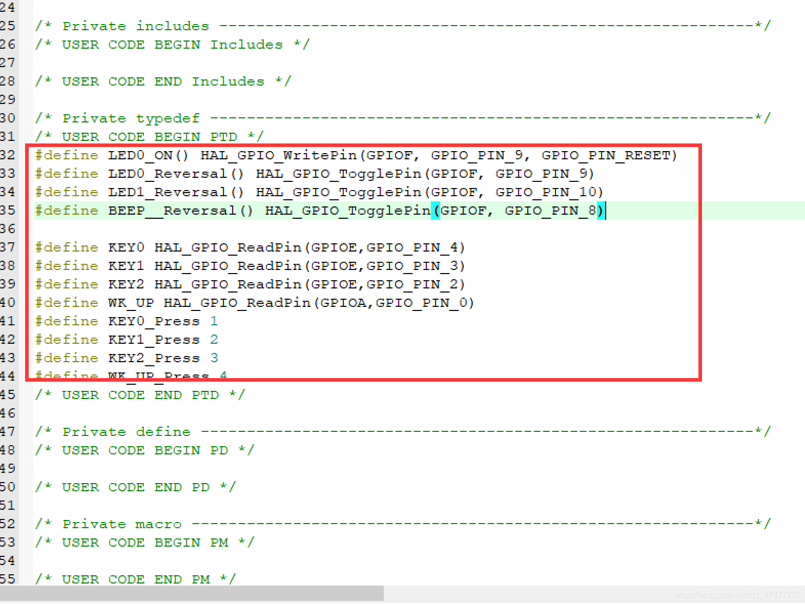 【stm32f4】hal库 Cubemx二 按键实验(蜂鸣器实验)cubemx实验 Csdn博客