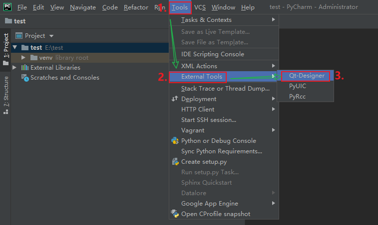 PyCharm安装PyQt5及其工具（Qt Designer、PyUIC、PyRcc）详细教程-CSDN博客