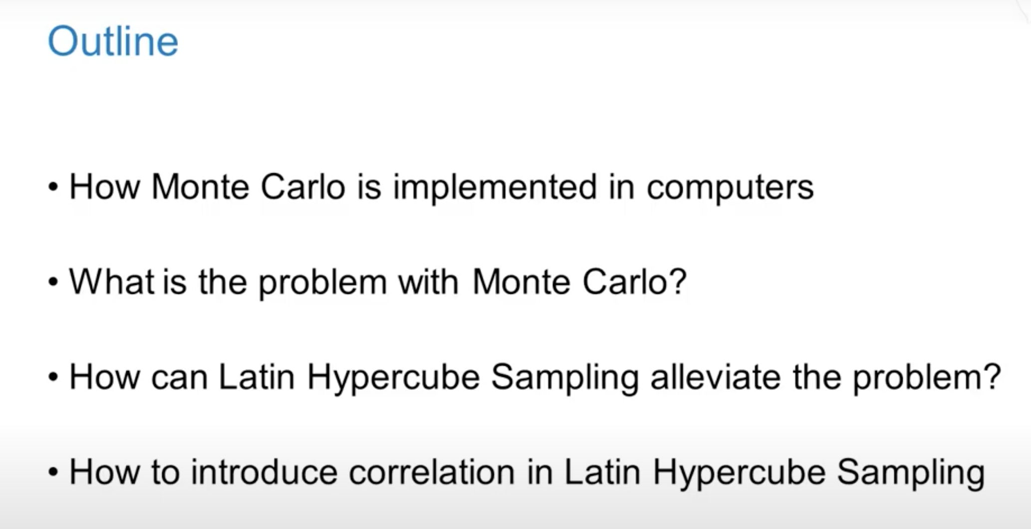 Monte Carlo Sampling Vs. Latin Hypercube Sampling-CSDN博客