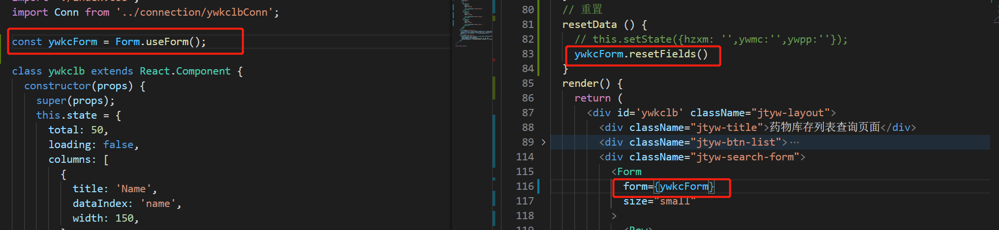 antd使用Form.useForm()获取数据域报错_antd form.useform()-CSDN博客