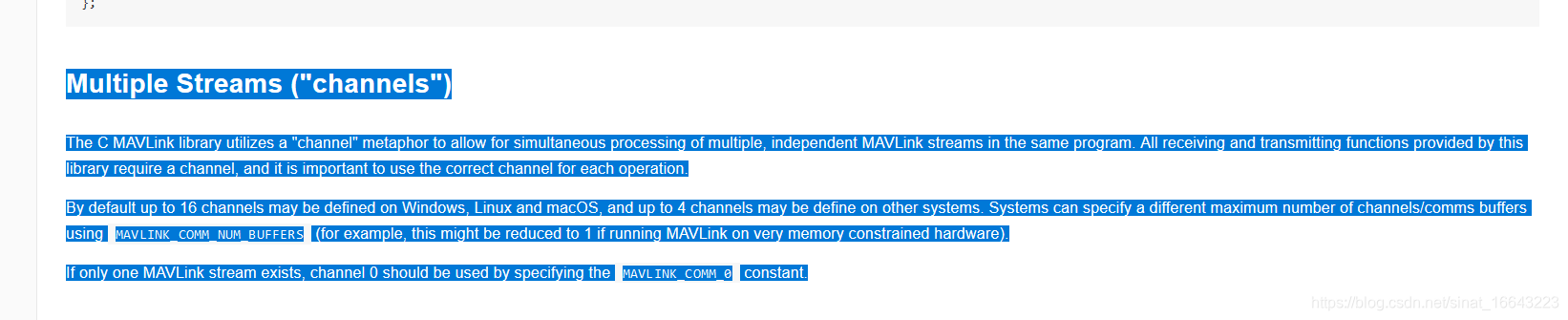 Stm32下mavlink的使用个人总结(包含对acfly里面mavlink的分析,包含接收t265的位置信息的二次开发教程)mavlink Stm32 Csdn博客