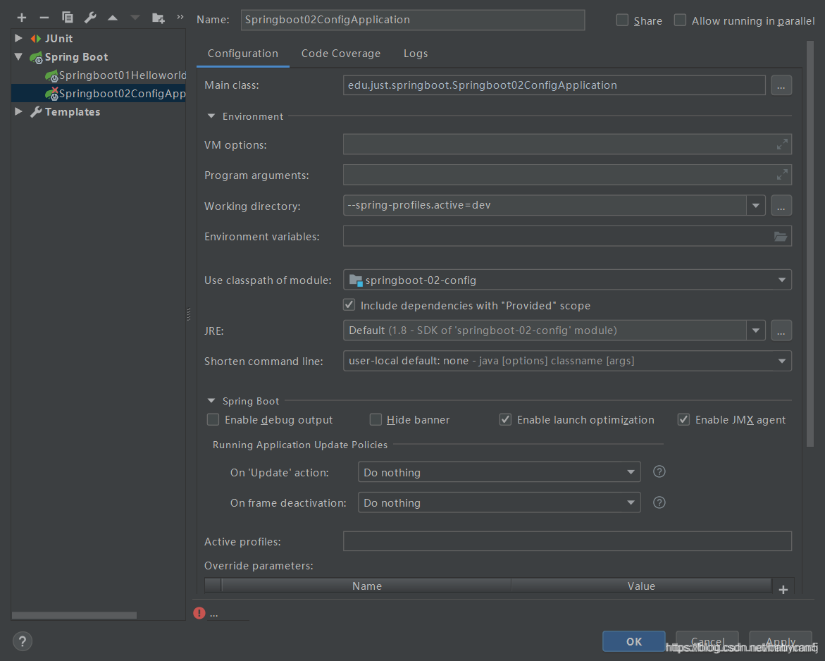 Springboot多环境配置profiles Springboot 多profiles Csdn博客