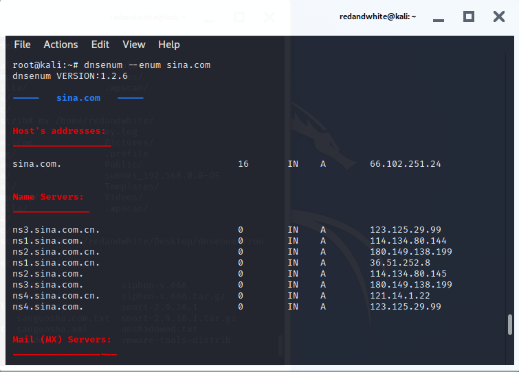 DNSenum简单介绍与使用-CSDN博客