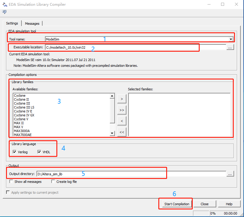 Xilinx、Altera、Lattice FPGA器件使用ModelSim单独仿真步骤_latticemsim-CSDN博客