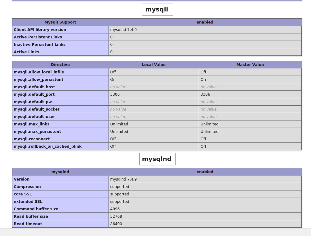 ubuntu（kali linux）下PHP 7.4 与mysql(mariaDB)连接_ubuntu php mysql连接-CSDN博客