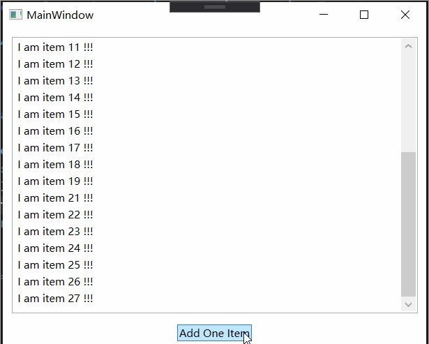 WPF_Behavior之自动滚动到底部的ListBox_wpf microsoft.xaml.behaviors listbox滚动条保持底部-CSDN博客
