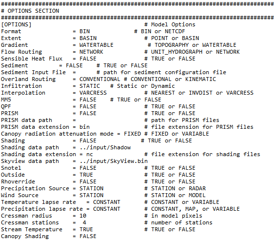 DHSVM模型运行及驱动数据说明-CSDN博客