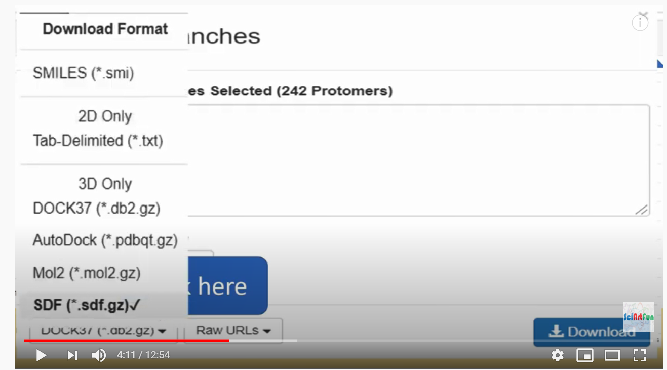 如何从ZINC数据库下载小分子用于虚拟筛选_zinc sdf-CSDN博客