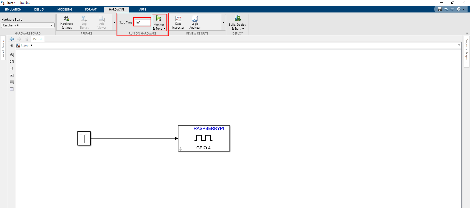 基于模型（MBD）的树莓派程序开发——使用Simulink控制树莓派点亮led灯_simulink开发树莓派-CSDN博客