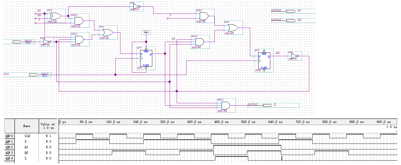 quartus仿真13：D触发器和JK触发器_quartus 单jk-CSDN博客